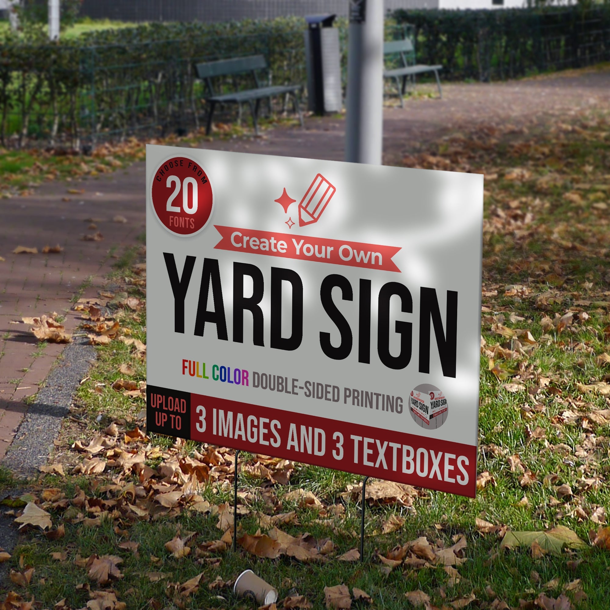 WHOLESALE Personalized Corrugated Plastic Full Color Yard Signs for Ou ...