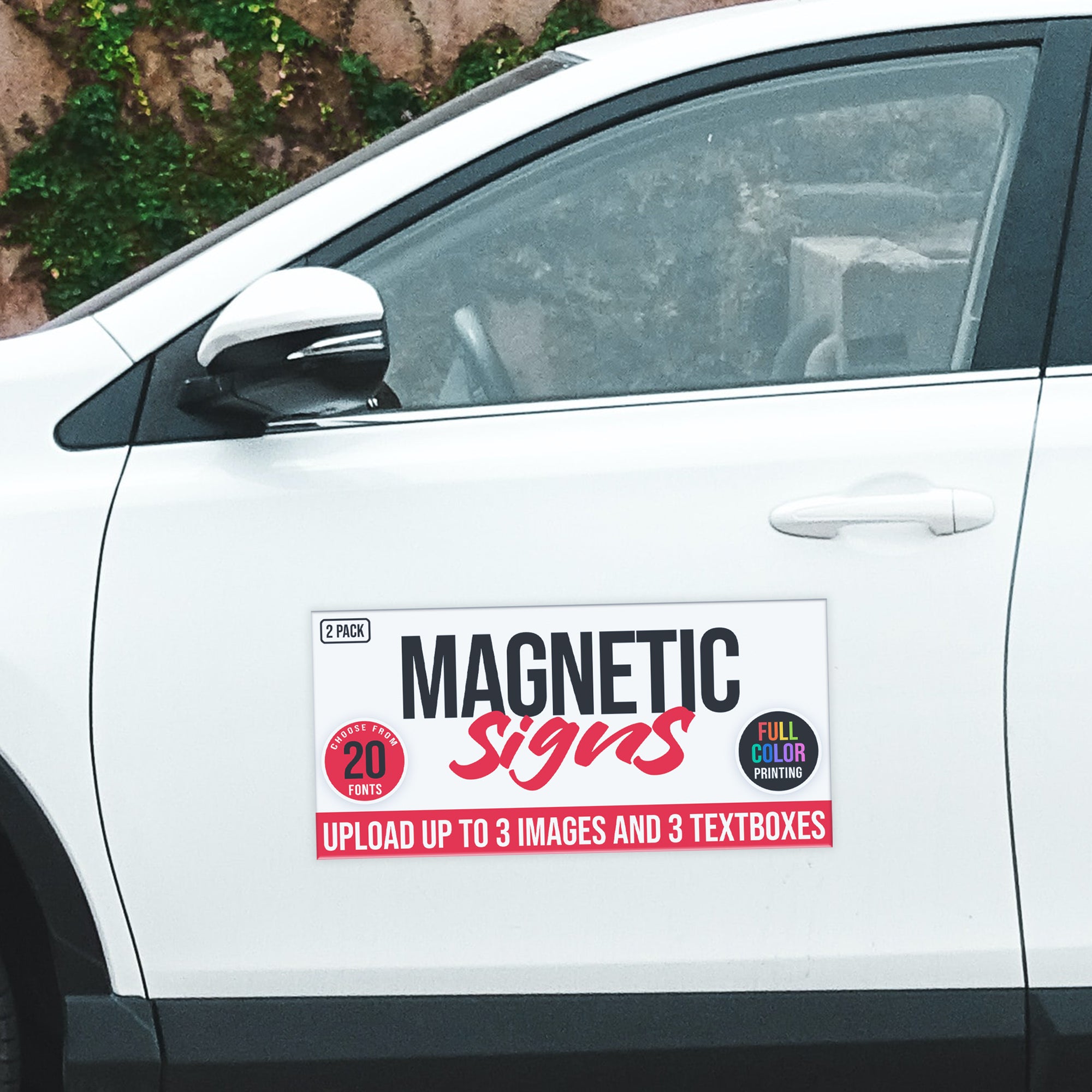 Customized Car Magnets - 4 PK – Basic Fundamentals